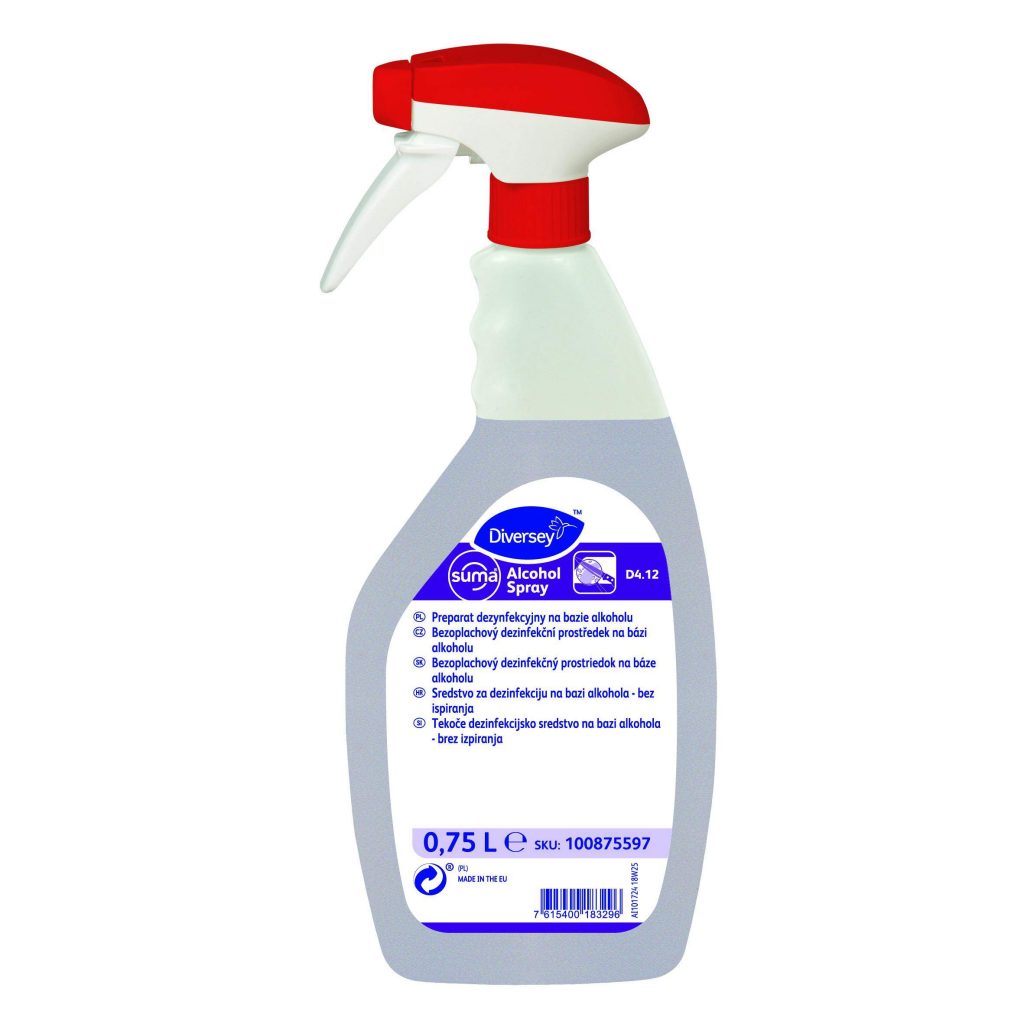Diversey Suma Alcohol Spray D4.12 750ml – ABC Higiena